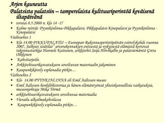 Laajempi kokonaisuus -diasarja | PPT