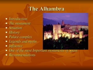 La alhambra | PPT