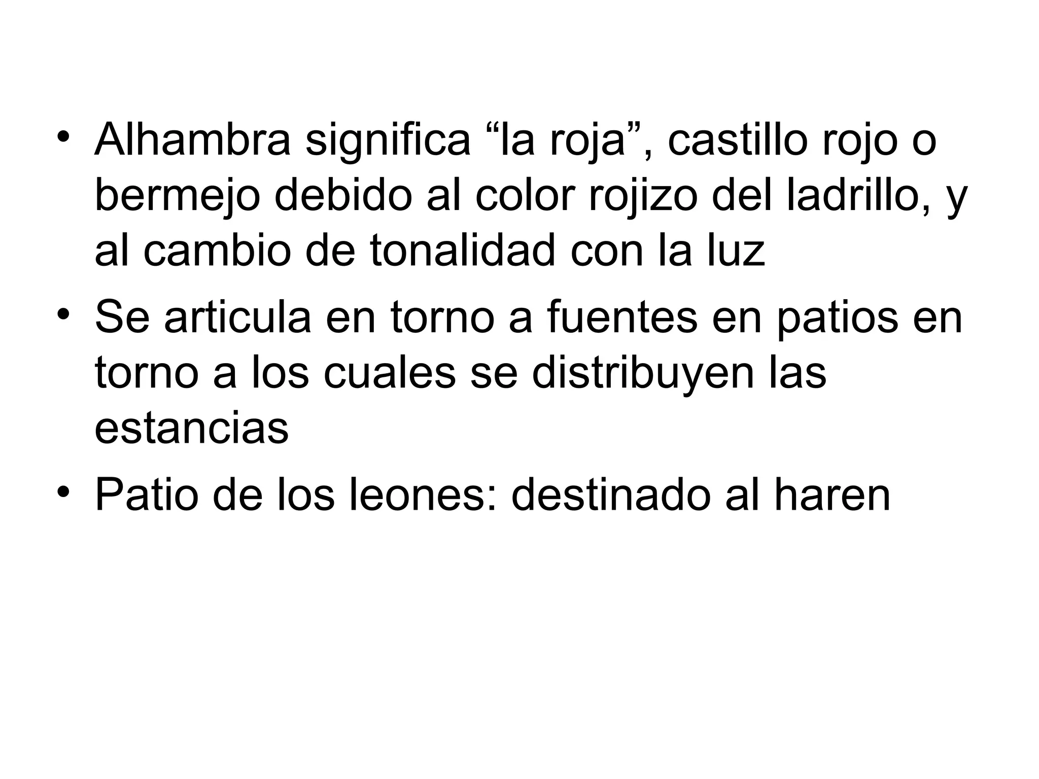 La Alhambra De Granada | PPT