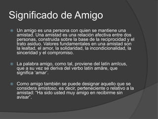 nuesta amistad | PPTX
