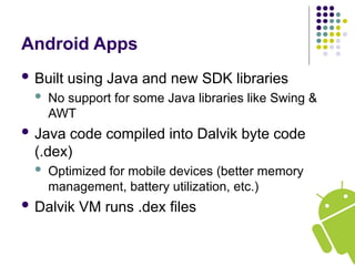 LA_FUNDAMENTALS OF Android_Unit I ONE.ppt