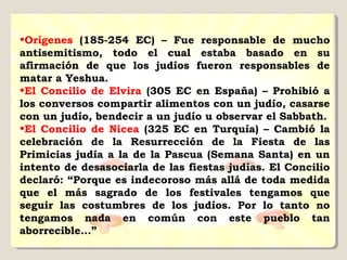 EL SUFRIMIENTO DE ISRAEL EN LA HISTORIA | PPT