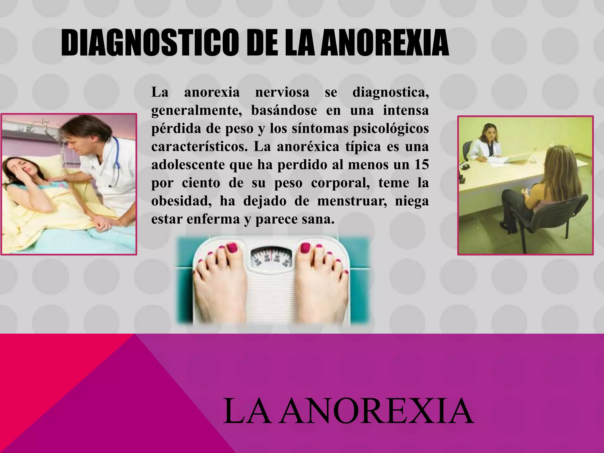 La anorexia diapositivas | PPTX
