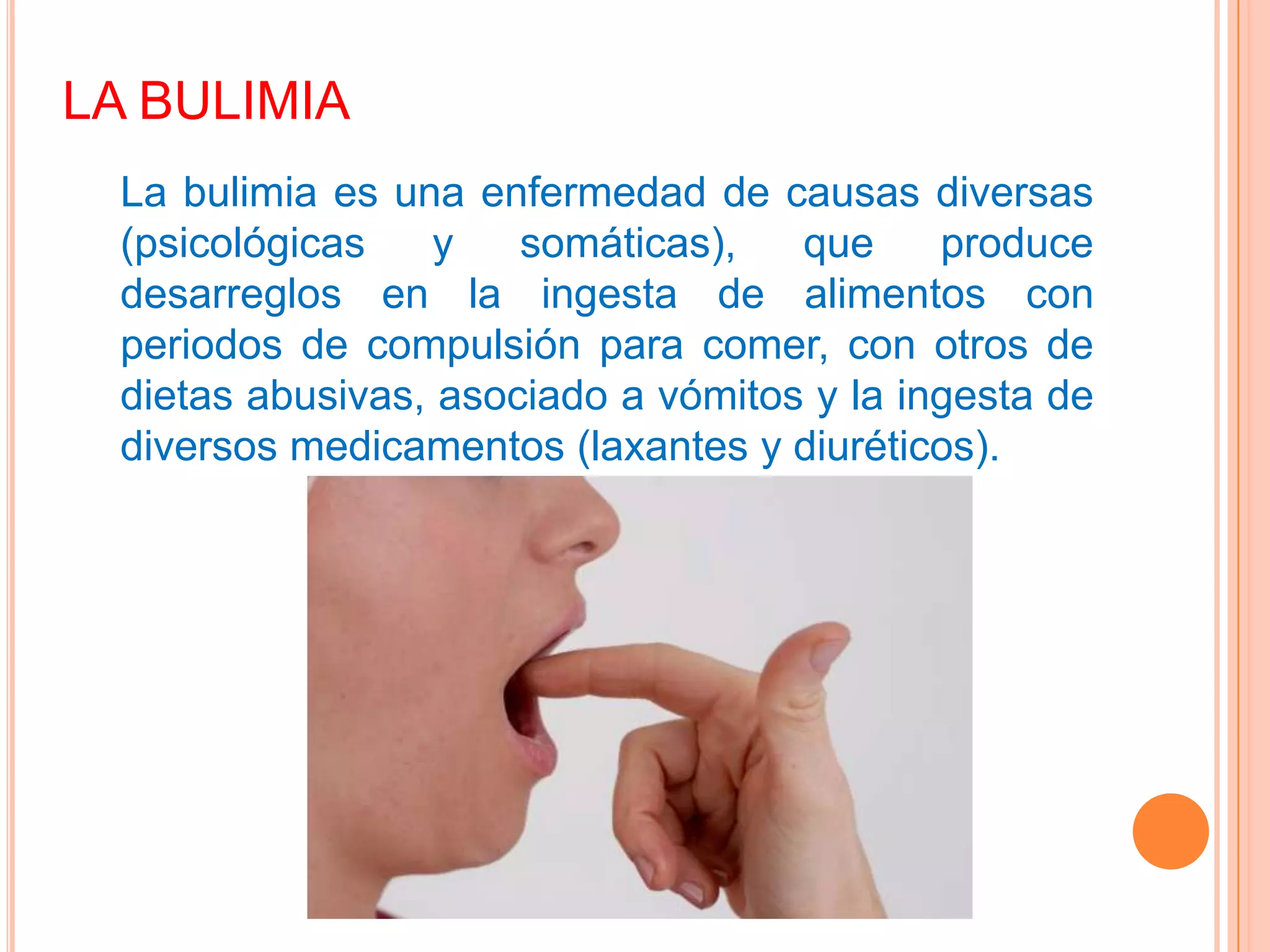 La anorexia y la bulimia | PPT