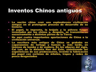 La antigua china | PPT
