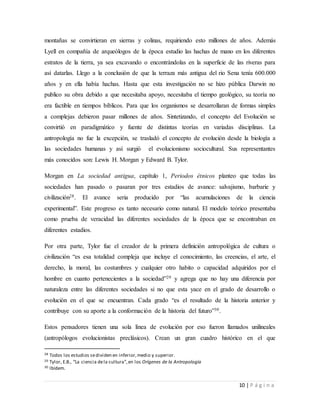 La antropología. sus fundamentos, sus crisis, su reconstrucción | DOCX