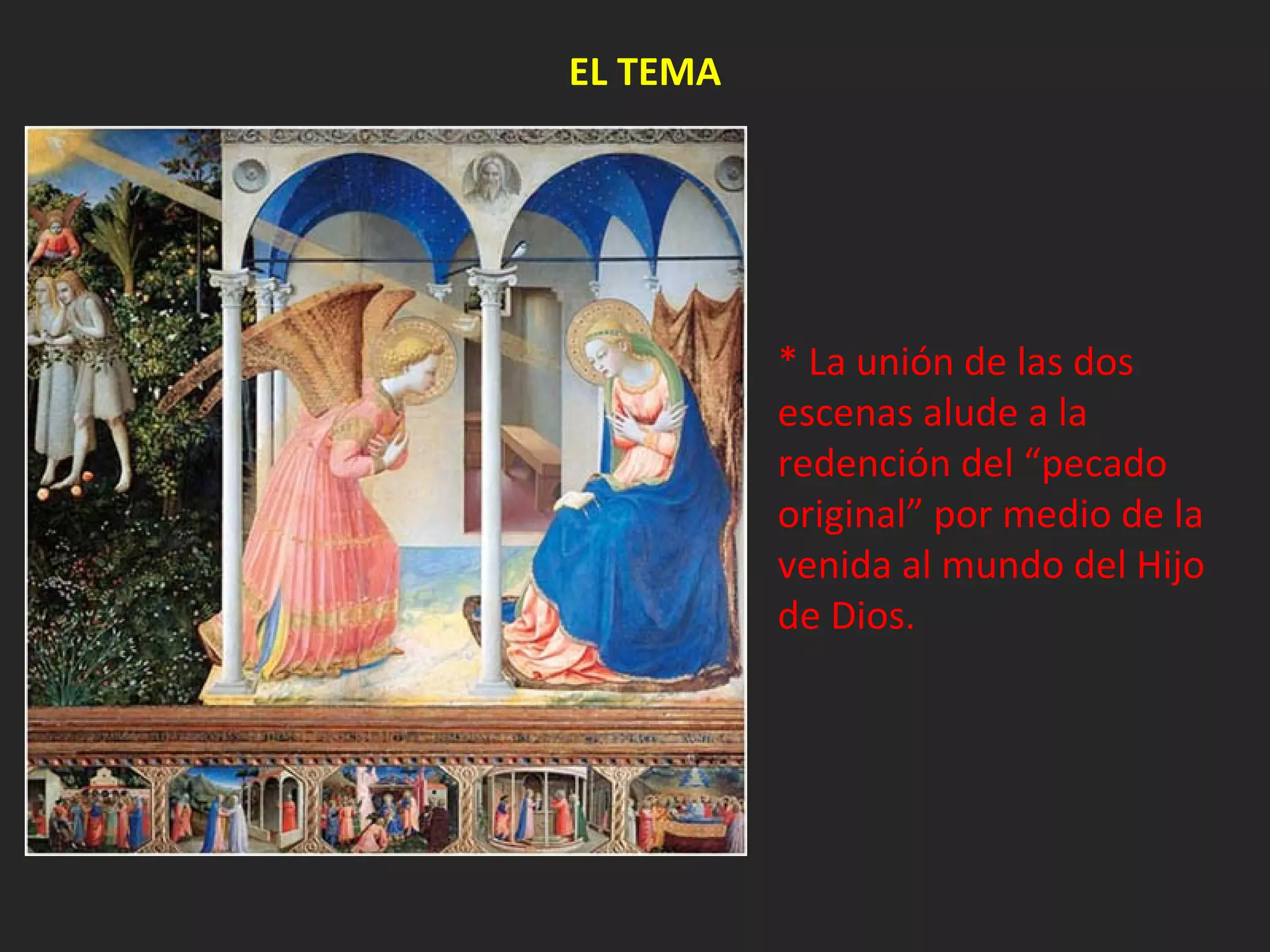 La Anunciación Fra Angélico | PPS | Christianity | Religion & Spirituality
