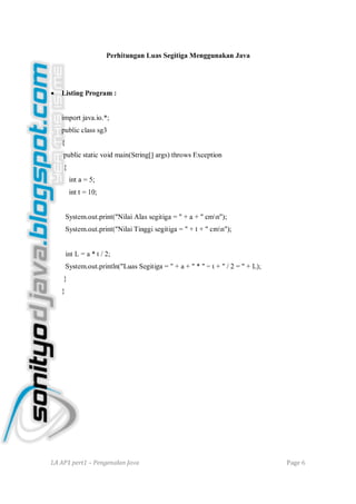 La ap1 pert1 sonityo | PDF