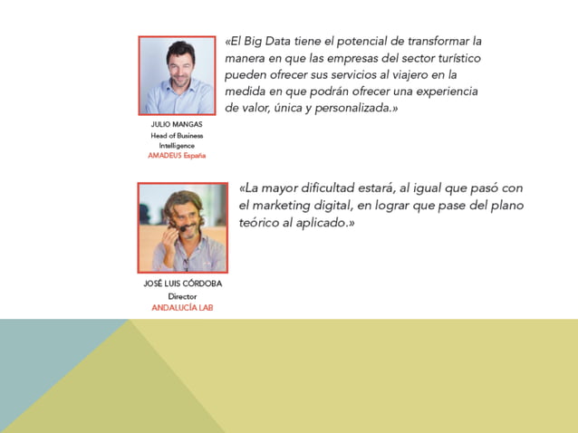 Big Data Retos Y Oportunidades Para El Turismo Ppt