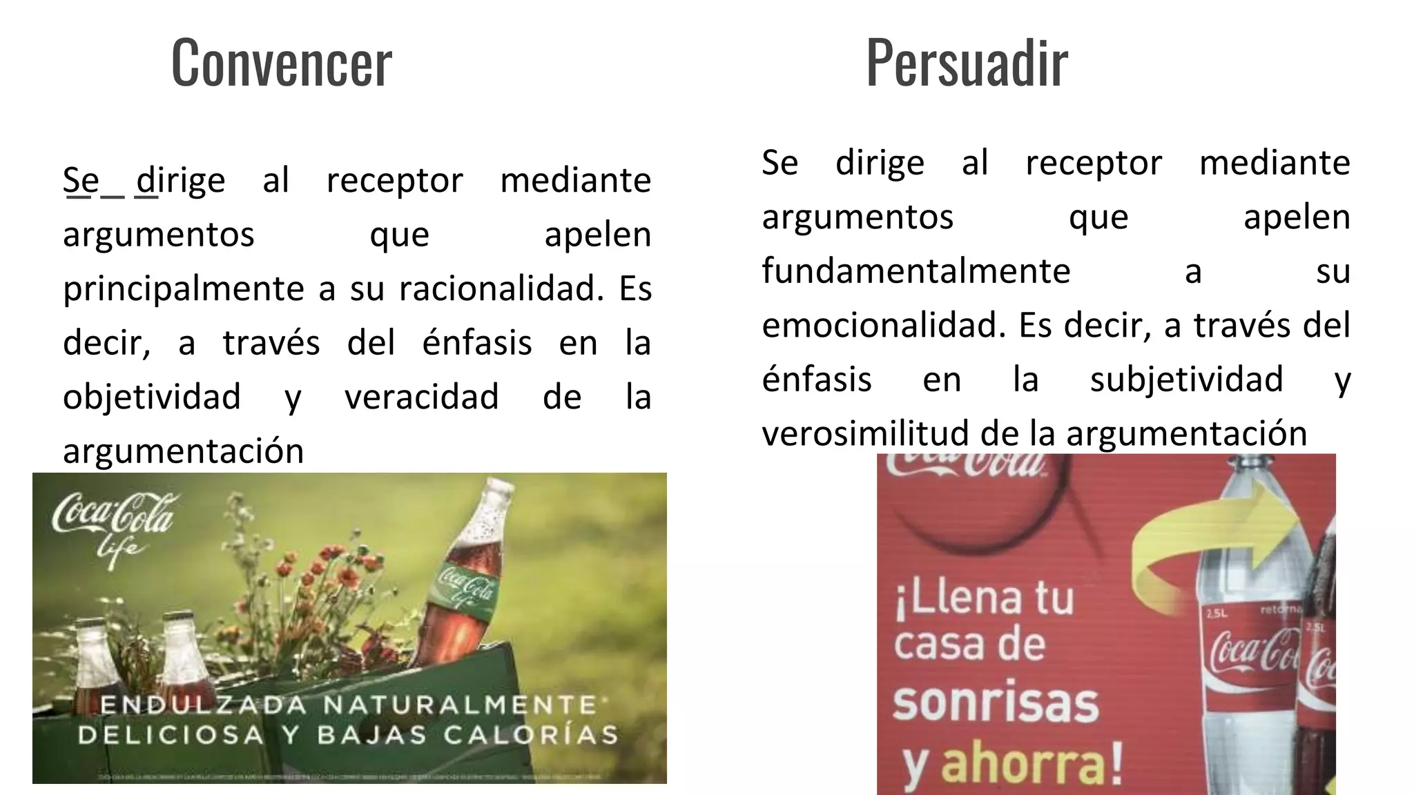 La argumentación en la publicidad y propaganda | PPTX