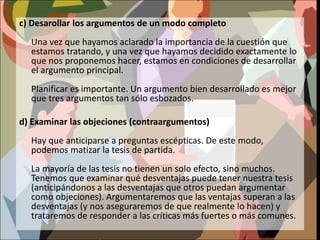 LA ARGUMENTACION.ppt