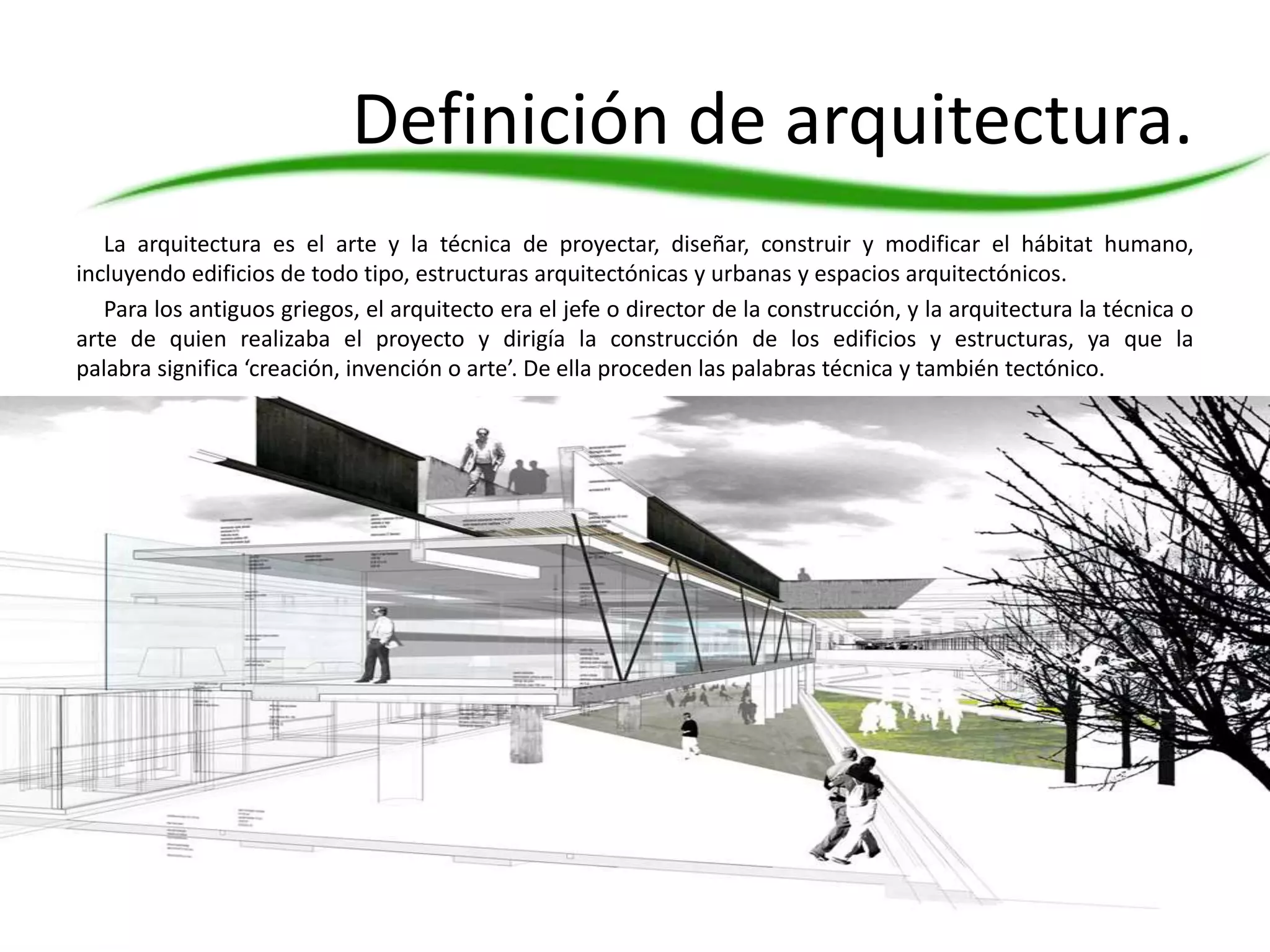 La arquitectura | PPTX