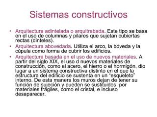 La arquitectura.el arte de edificar | PPS