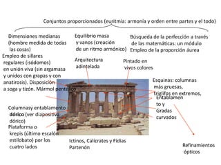 La arquitectura de grecia ii | PPTX