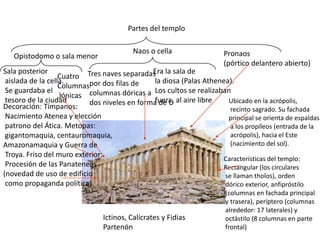 La arquitectura de grecia ii | PPTX