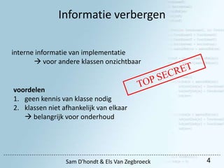 Object-georiënteerd programmeren | PPTX