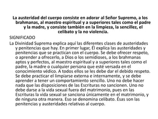 La austeridad | PPTX