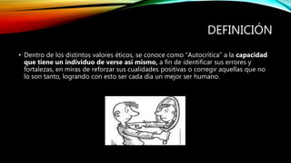 La autocritica | PPTX