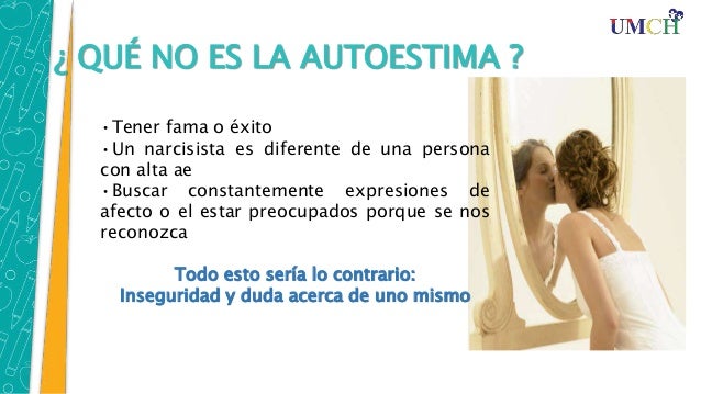 La autoestima. Importancia.