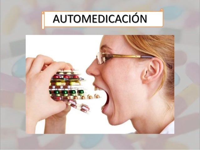 La automedicación