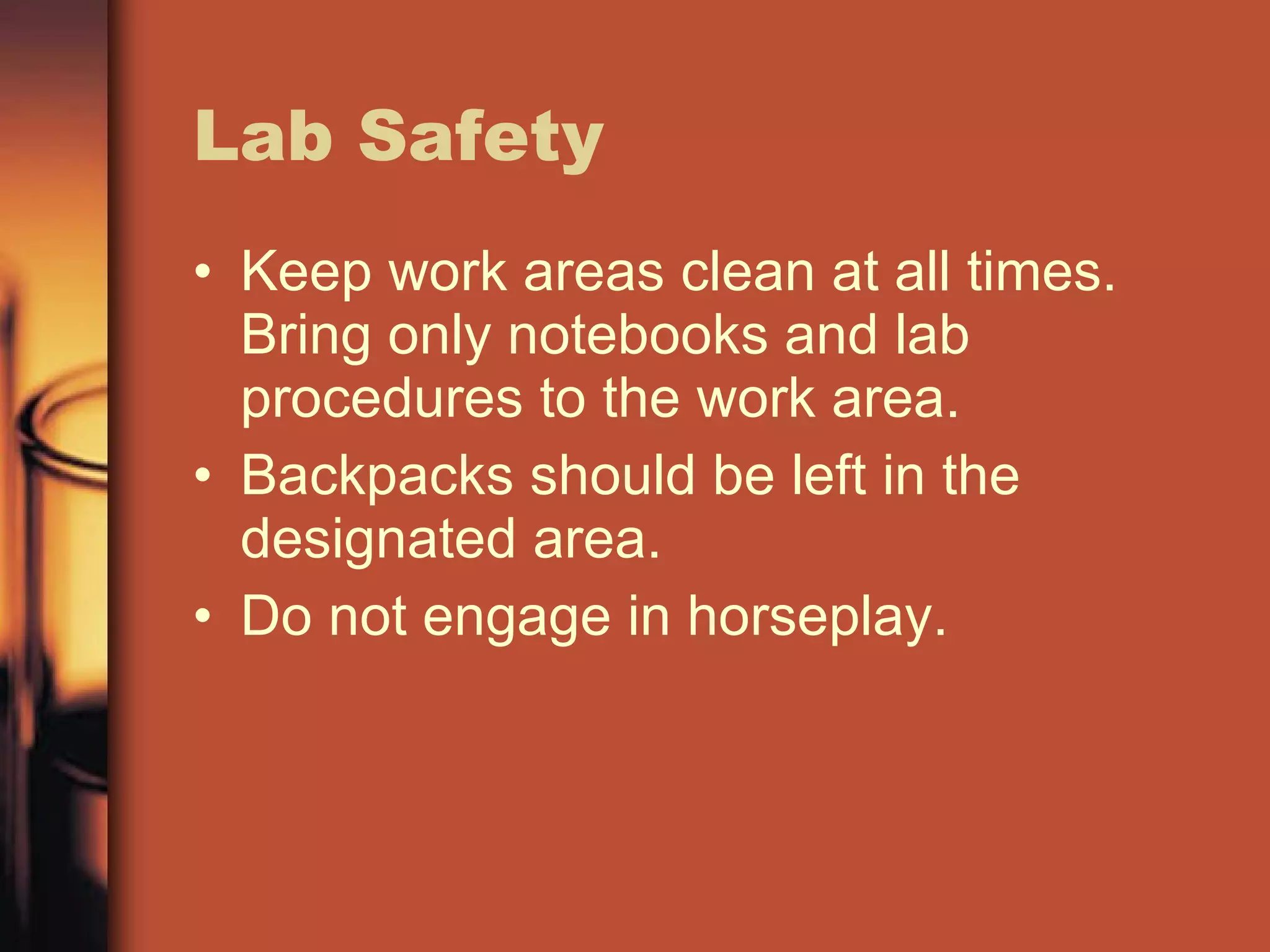 Lab Safety | PPT | First Aid | Injuries