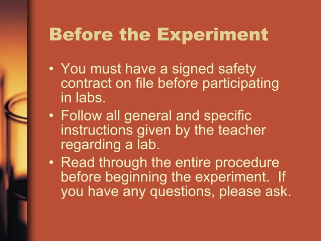 Lab Safety | PPT