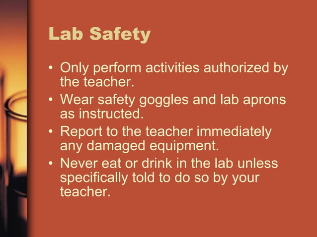 Lab Safety | PPT