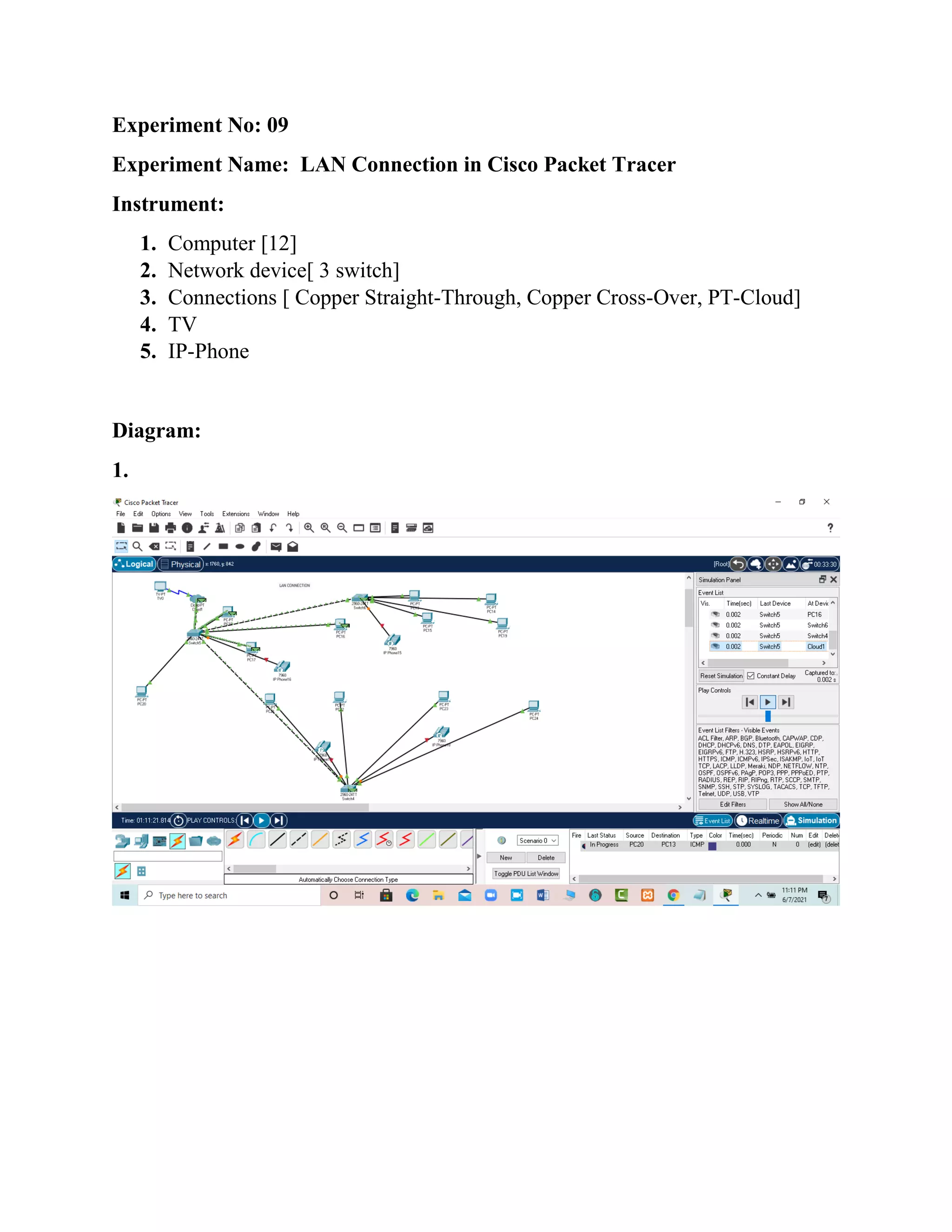 Computer Network Lab | PDF
