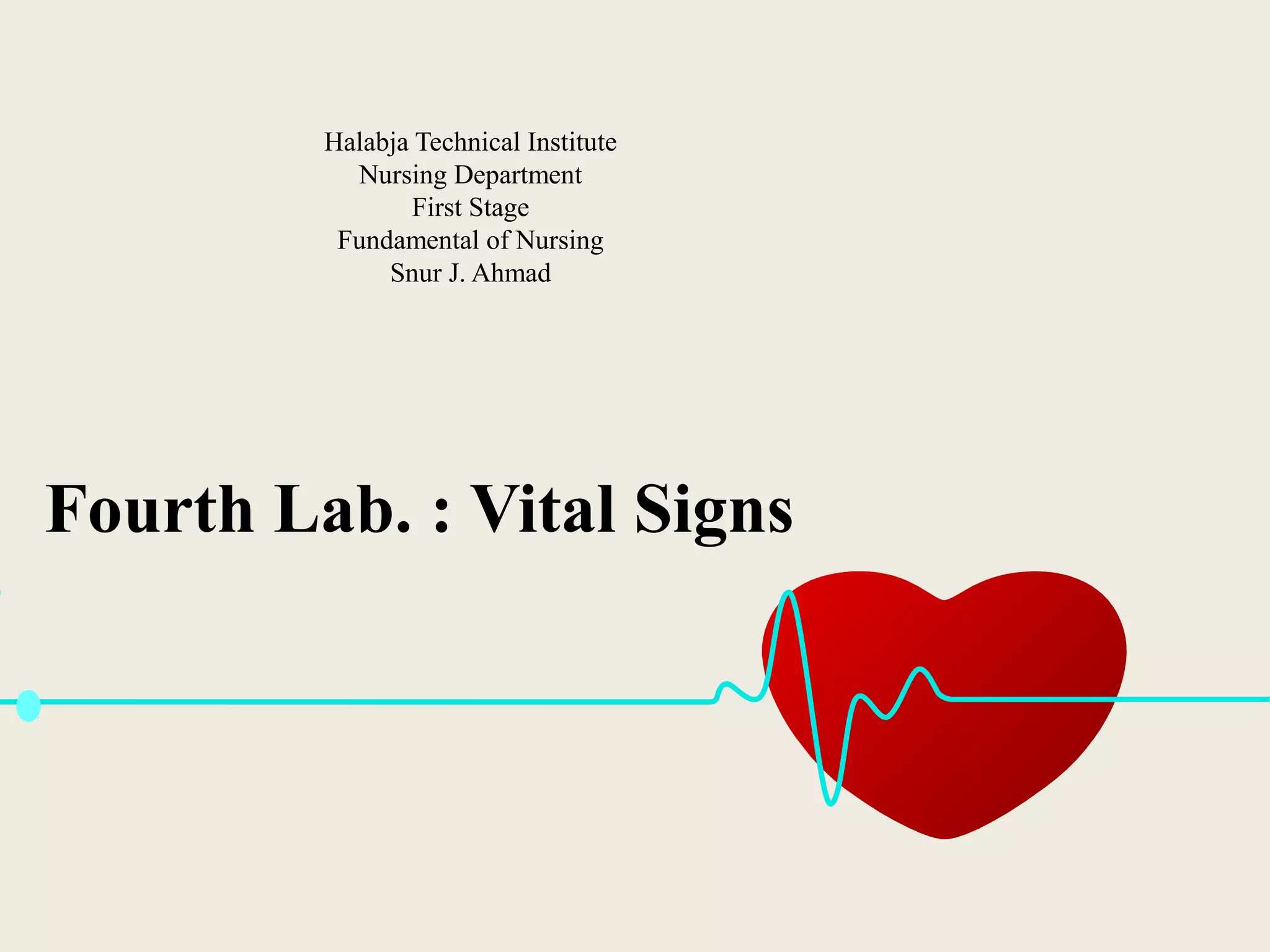 Fundamental of Nursing 4. : Vital Signs | PPT