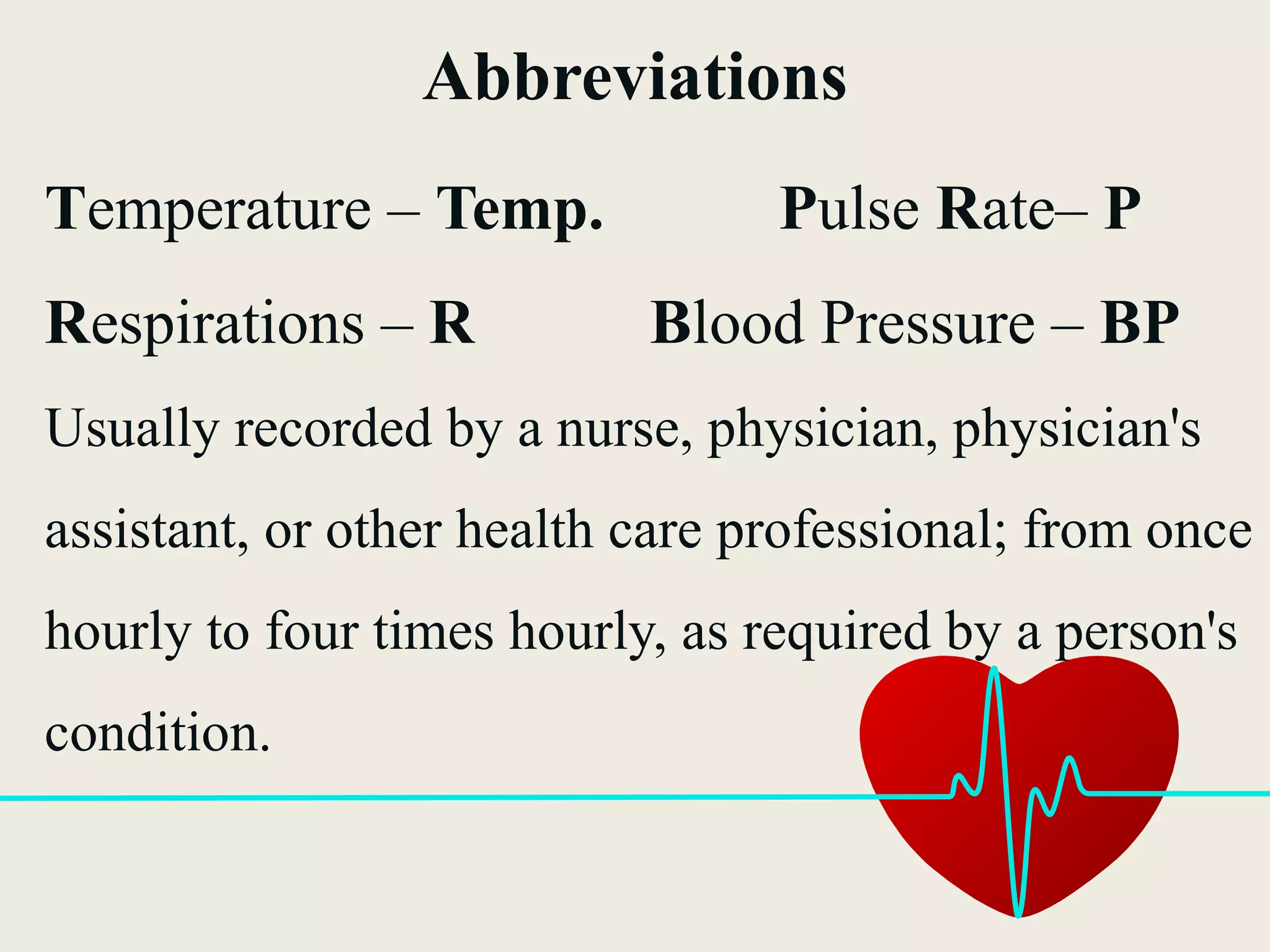 Fundamental of Nursing 4. : Vital Signs | PPT