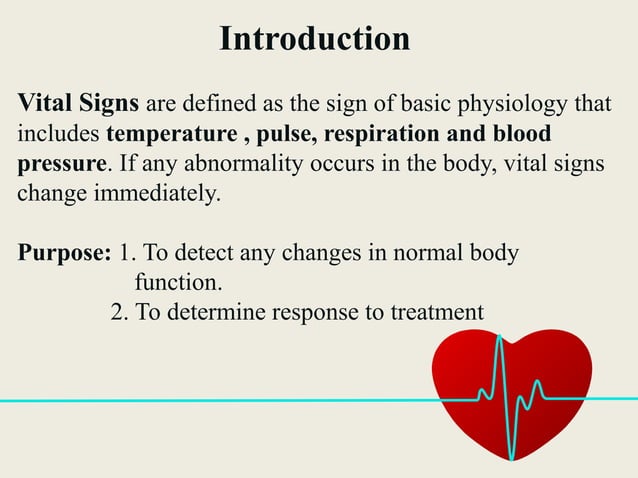 Fundamental of Nursing 4. : Vital Signs | PPT