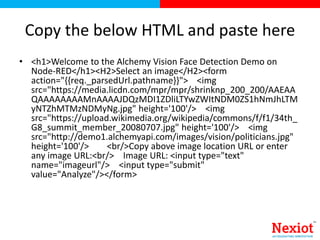 IBM Watson - AlchemyAPI | PPTX | Computing | Technology & Computing