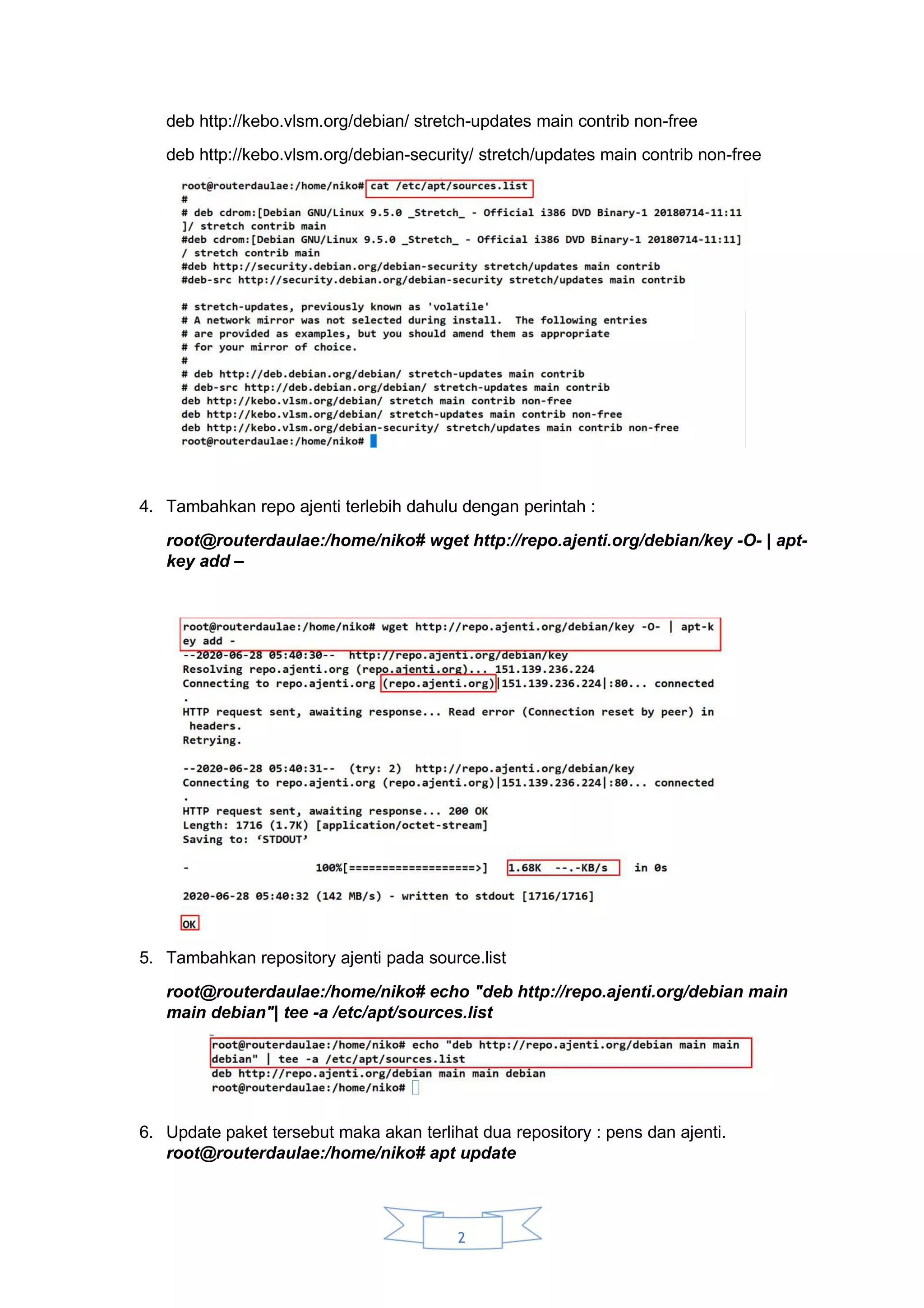 Lab 1 konfigurasi control panel ajenti | PDF