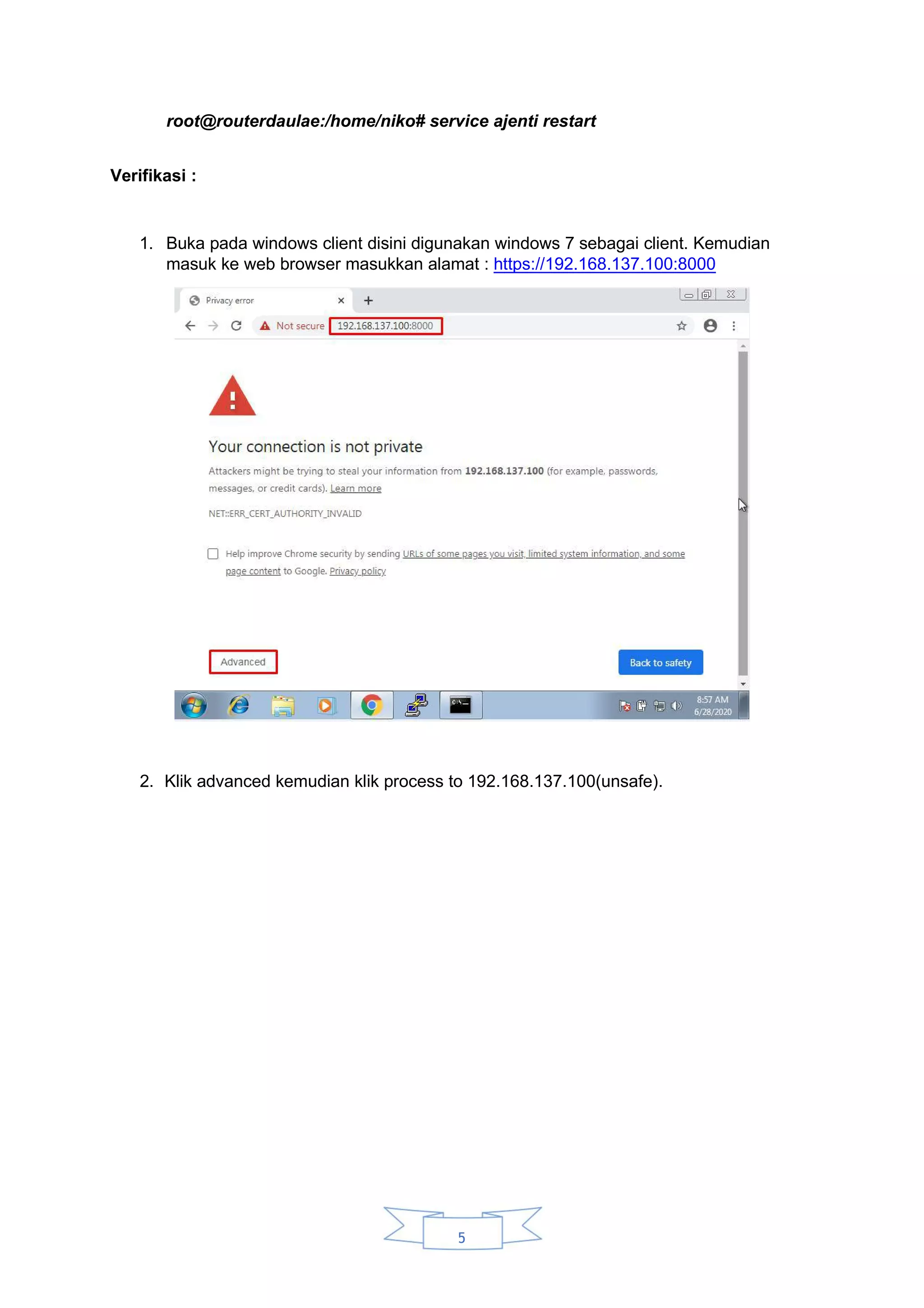 Lab 1 konfigurasi control panel ajenti | PDF