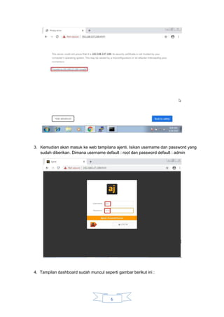Lab 1 konfigurasi control panel ajenti | PDF