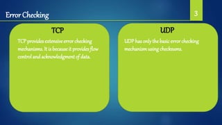 #1 (TCPvs. UDP) | PPTX