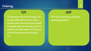 #1 (TCPvs. UDP) | PPTX