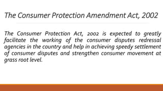 Consumer protection Act 2019 PowerPoint P | PDF