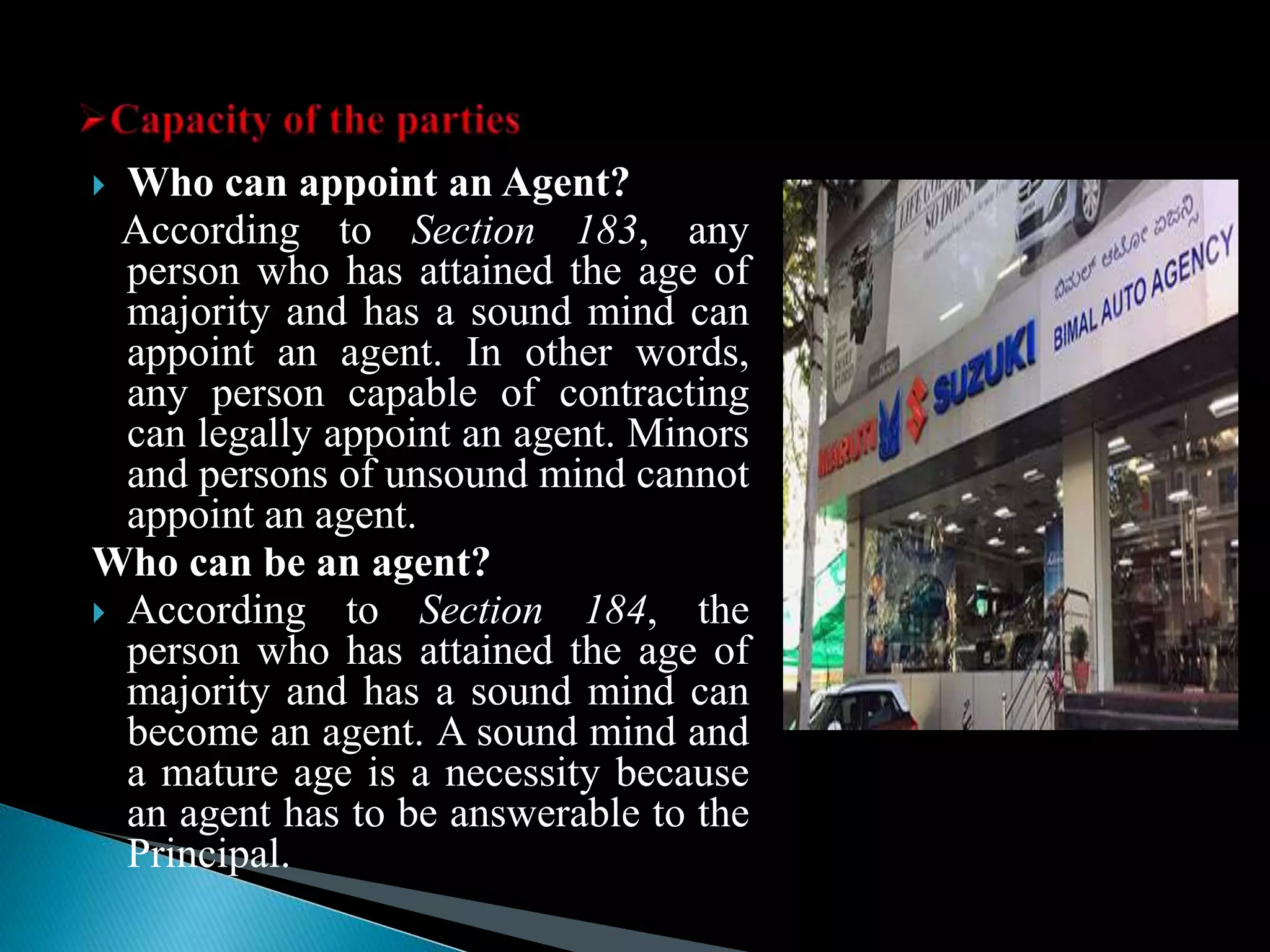 ICA-Contract of agency | PPT