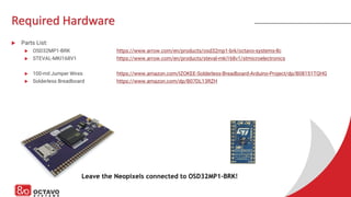 Programming exercises I2C for STM32mp157 | PPT