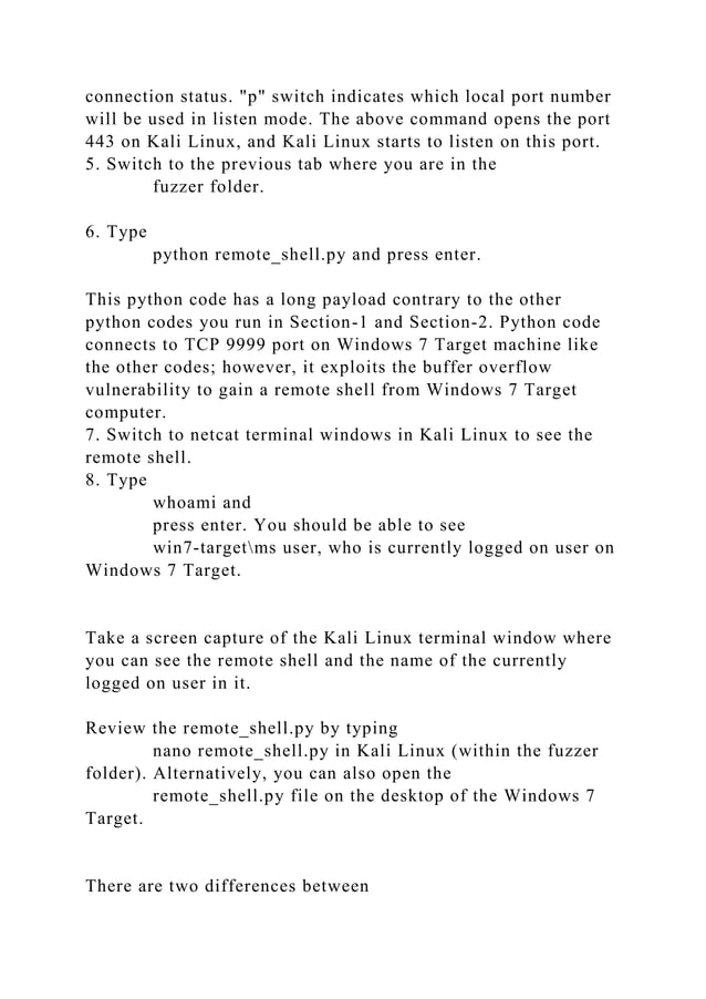 Lab-2 Buffer Overflow In this lab, you will gain insight | PDF