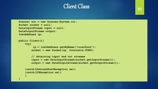 #3 (Multi Threads With TCP) | PPTX