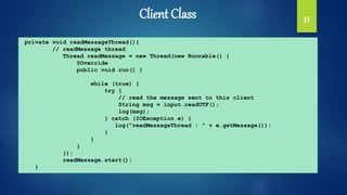 #3 (Multi Threads With TCP) | PPTX