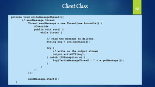 #3 (Multi Threads With TCP) | PPTX
