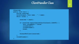 #3 (Multi Threads With TCP) | PPTX