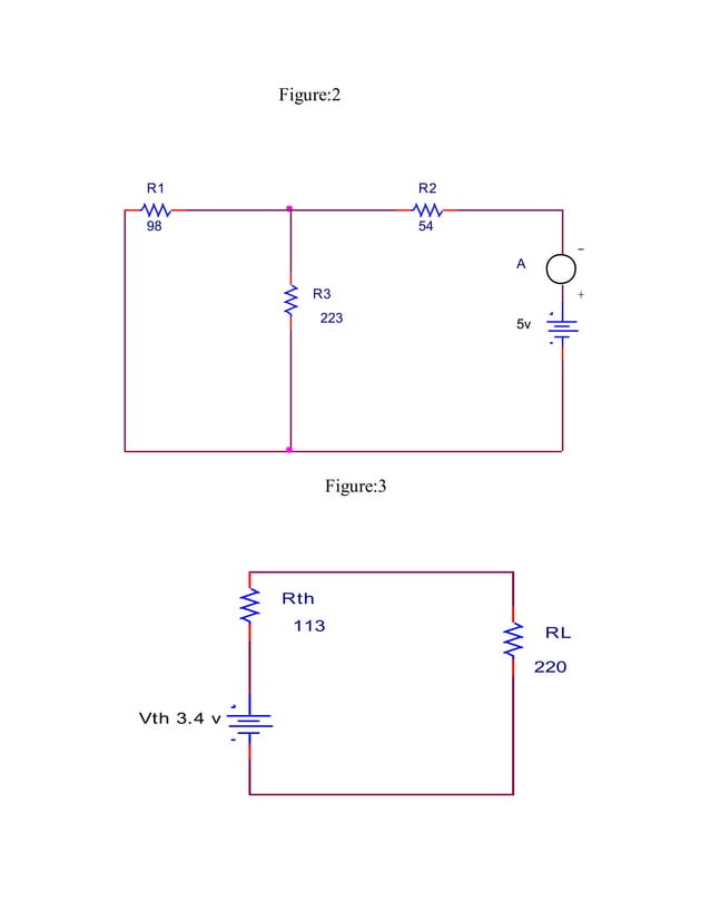 Verification of Thevenin’s Theorem. lab report | DOCX
