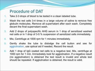 Lab-5-Coombs-Tests in detailed description | PPT