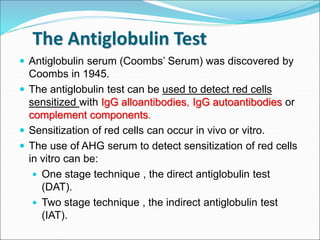 Lab-5-Coombs-Tests in detailed description | PPT
