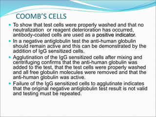 Lab-5-Coombs-Tests in detailed description | PPT